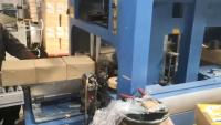 China High Precision Book Stack Packaging Machine rolled kraft paper labor saving for sale