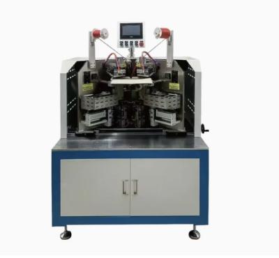 China Hardcover Case Making Machine with Dual Station Ribbon Fixing for Large Scale Certificate Production and Automated Attachment for sale