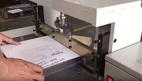 China HX480N Hardcover Book Nipping Machine 480mm Width 400℃ Heat Control for sale