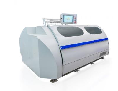 China HX220 High Speed Book Sewing Machine featuring automatic mis-signature detection and fault display to maintain lockstitching for sale
