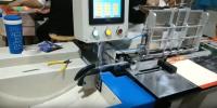 China Semi Auto Double Loop Wire Binding Machine  Optional Calendar Hanger Device for sale