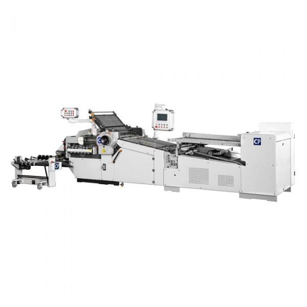 Quality Non-Stop Round Pile Folding Machine Increases Daily Production 15 Percent for sale