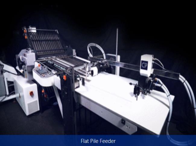 CP Flat Pile Floding Machine paper folding machine designed to fold ...