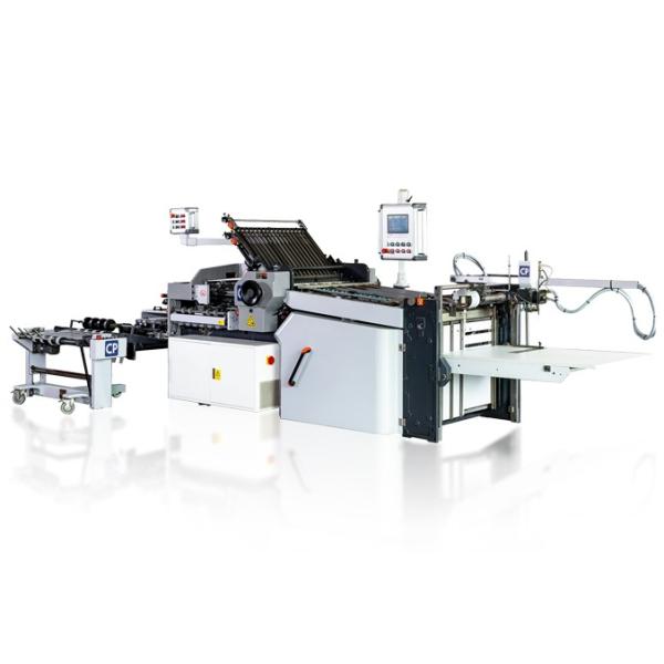 Quality CP Flat Pile Floding Machine suitable for frequent folding job changes with short setup times and easy handling by operators for sale