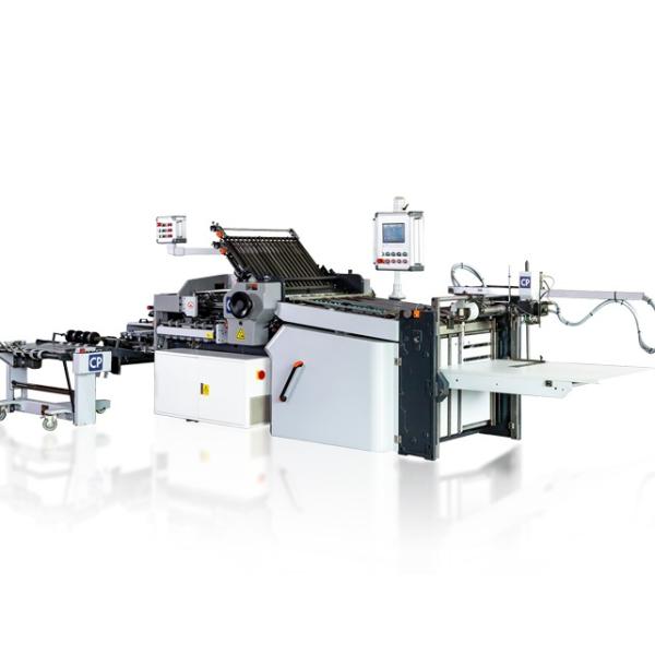 Quality CP Flat Pile Floding Machine designed for folding of large volumes of paper with short setup times and consumption for sale