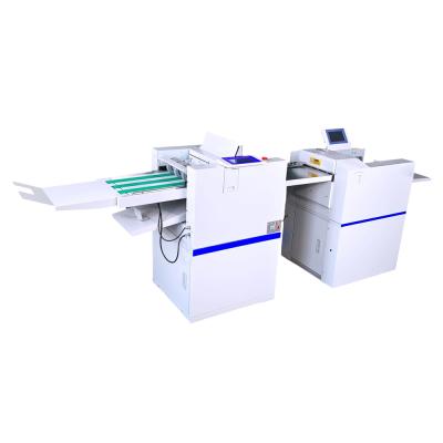 China Paper Folding Machine HX330D Combining Creasing Perforating Numbering And Folding For Digital Post Press for sale