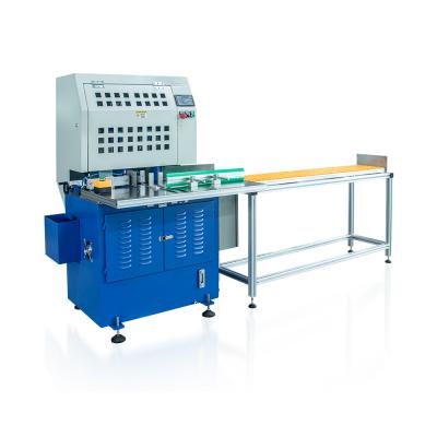 China Auto Two Corner Cutting Machine With Replaceable Different Radius Cutting Blades for sale