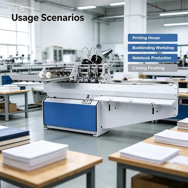 China Compact Notebook Production Machine Offering Fast Processing Speeds and Binding Functions for Notebook Manufacturing Lines for sale