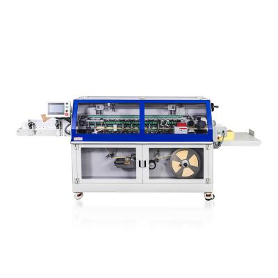 China Book Back Spine Taping Machine For Banknotes And Bill Books With 16-40 Pcs/Min for sale
