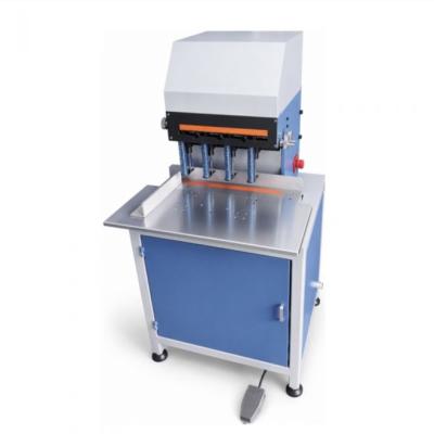 China HXPD280 Four Head Paper Drilling Machine Equipped with Pneumatic Four Head Drilling System for Processing of Thick Paper for sale