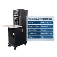China Paper Counting Machine for Notebook Newspaper Test Paper Counting and Mark Inserting Work for sale
