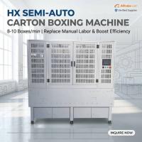 China HX Carton Packing Device Ensuring Stable Continuous Process For Book Packaging Production for sale