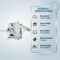 China High Volume Production HX125S Stacker Ensuring Smooth Continuous Bindery Workflow for sale