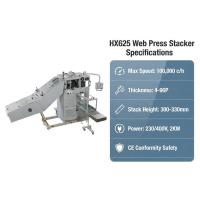 China HX625 Web Press Stacker Featuring Easy Maintenance Convenient Access And Simple Operation for sale