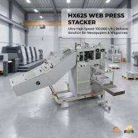 China HX625 Web Press Stacker Featuring Easy Maintenance Convenient Access And Simple Operation for sale