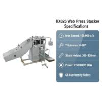 China HX625 Web Press Stacker eveloped for newspaper factories to improve stacking and palletizing efficiency for sale