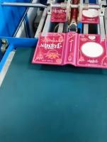 China Automatic Hardcover Spine Rounding Machine With Continuous Feeder And Adjustable Heat Time for sale