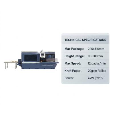 China Book Stack Kraft Paper Packaging Equipment with Advanced Automation for Consistent Output for sale