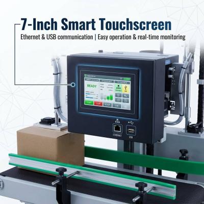 China Online Real-Time Labeling Device Integrated With Packaging And Carton Sealing Lines for sale