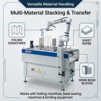 China Lightweight Bindery Collaborative Robot Working With Folding And Book Sewing Machines for sale