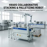 China Lightweight Bindery Collaborative Robot Working With Folding And Book Sewing Machines for sale