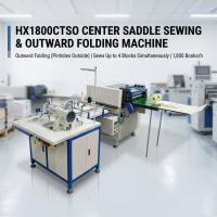 Quality HX1800CTSO Center Saddle Thread Sewing and Outward Folding Machine For Notebook for sale