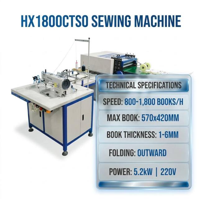 HX1800CTSO machine front view