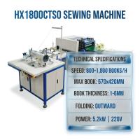 Quality HX1800CTSO Book Sewing Line Running At 800–1800 Books Per Hour Stable Production for sale