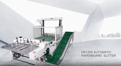 China HX1200 Automatic Paper Board Slitting Machine with High Cutting Accuracy for sale