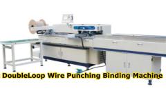 Automatic Double Loop Wire Punching and Binding Machine