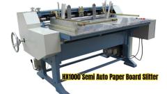 HX1000 Semi Auto Paper Board Slitter