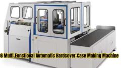 Workflow of HX36 Multi Functional Automatic Hardcover Case Making Machine
