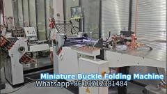 Miniature Buckle Folding Machine