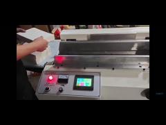 Book Block Spine Paper Pasting Machine
