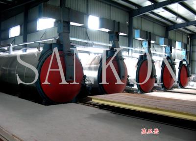 China Het gesteriliseerde met autoclaaf Geluchte Concrete materiaal van de installatieaac autoclaaf dat ook in de chemische/textielindustrie wordt gebruikt Te koop