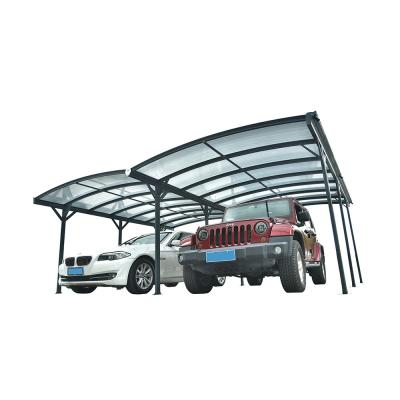 Cina il Carport di alluminio 8mm della struttura di 6mm spolverizza la pergola di alluminio rivestita con il tetto in vendita