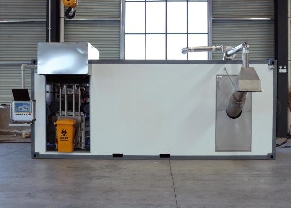Quality Medical Bio Waste Shredder Machine Disposal Unit Customized for sale