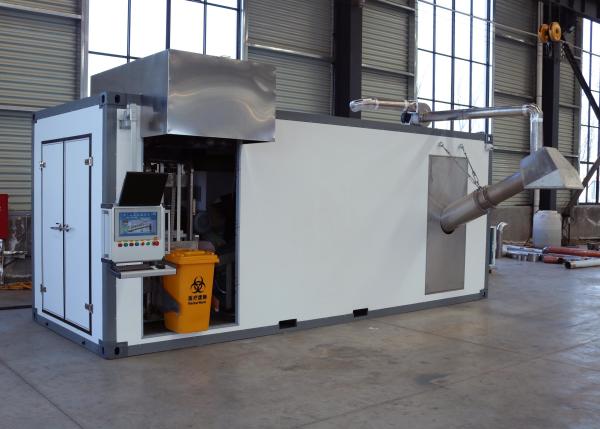 Quality Medical Bio Waste Shredder Machine Disposal Unit Customized for sale