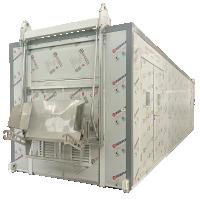 China Shredded Medical Waste Disposal Machine Pharma Waste Integration System for sale