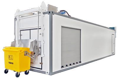 China Management Bio Medical Waste Disposal Machine Fully Automated Customized for sale