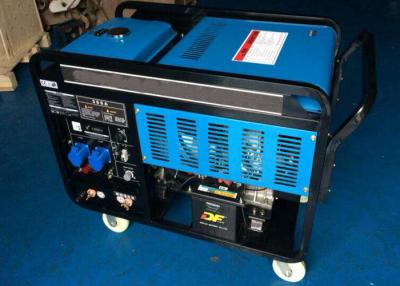中国 LCD スクリーンが付いている青い 300A 騒音レベル 70dB の携帯用ディーゼル発電機 販売のため