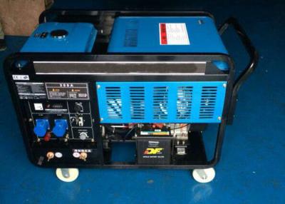 中国 LCD スクリーンが付いている青い 300A 騒音レベル 70dB の携帯用ディーゼル発電機 販売のため