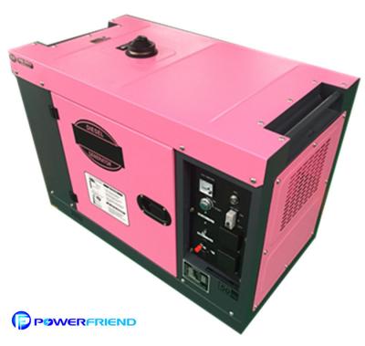 중국 3개 kva - 바퀴에 움직일 수 있는 7kva 디젤 엔진 작은 휴대용 발전기 판매용