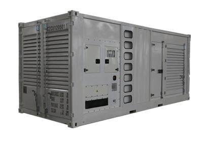 China tipo gerador diesel silencioso Genset do recipiente 800kw posto por Cummins Engine à venda
