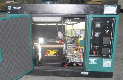 China Hauptgenerator-tragbarer Generator des gebrauchs-2 Dieseldes zylinder-10Kw 10Kva lärmarm zu verkaufen