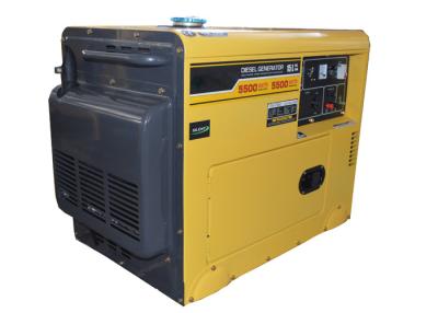 中国 単一フェーズの古典的な空気は家の使用のための5KW小さい携帯用発電機を冷却しました 販売のため