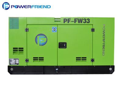 Cina Colore verde silenzioso del gruppo elettrogeno del motore 24KW 30KVA di FAWDE con 4DW92-39D in vendita