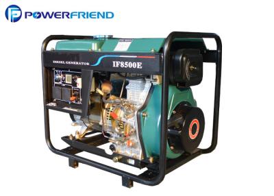 Cina 1 tipo aperto piccoli generatori portatili 7000w di fase con il motore 192F in vendita