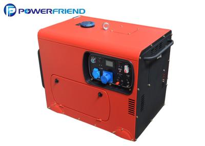 China 186F pequeños generadores portátiles del motor 5kva 5KW con monofásico en venta