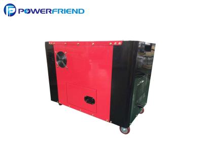 Cina Piccolo raffreddamento a aria diesel portatile silenzioso del generatore 10kw 3 fasi/monofase in vendita